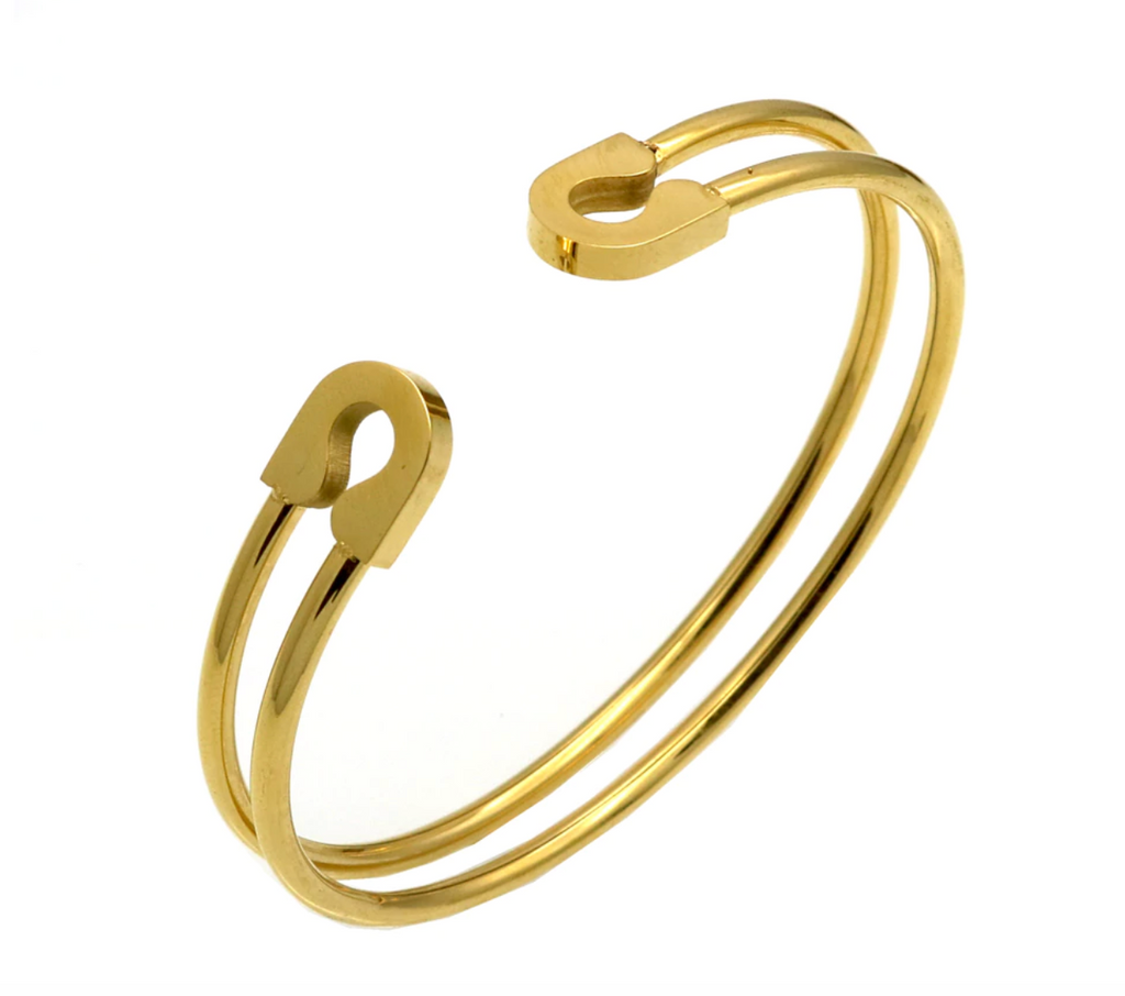 Safety Pin Cuff Bracelet – Harper & Jewels